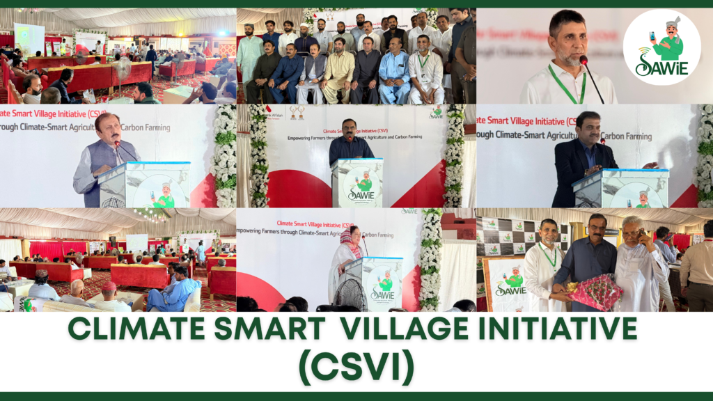 SAWiE Launches Climate Smart Village Initiative in Layyah - SAWiE Ecosystem